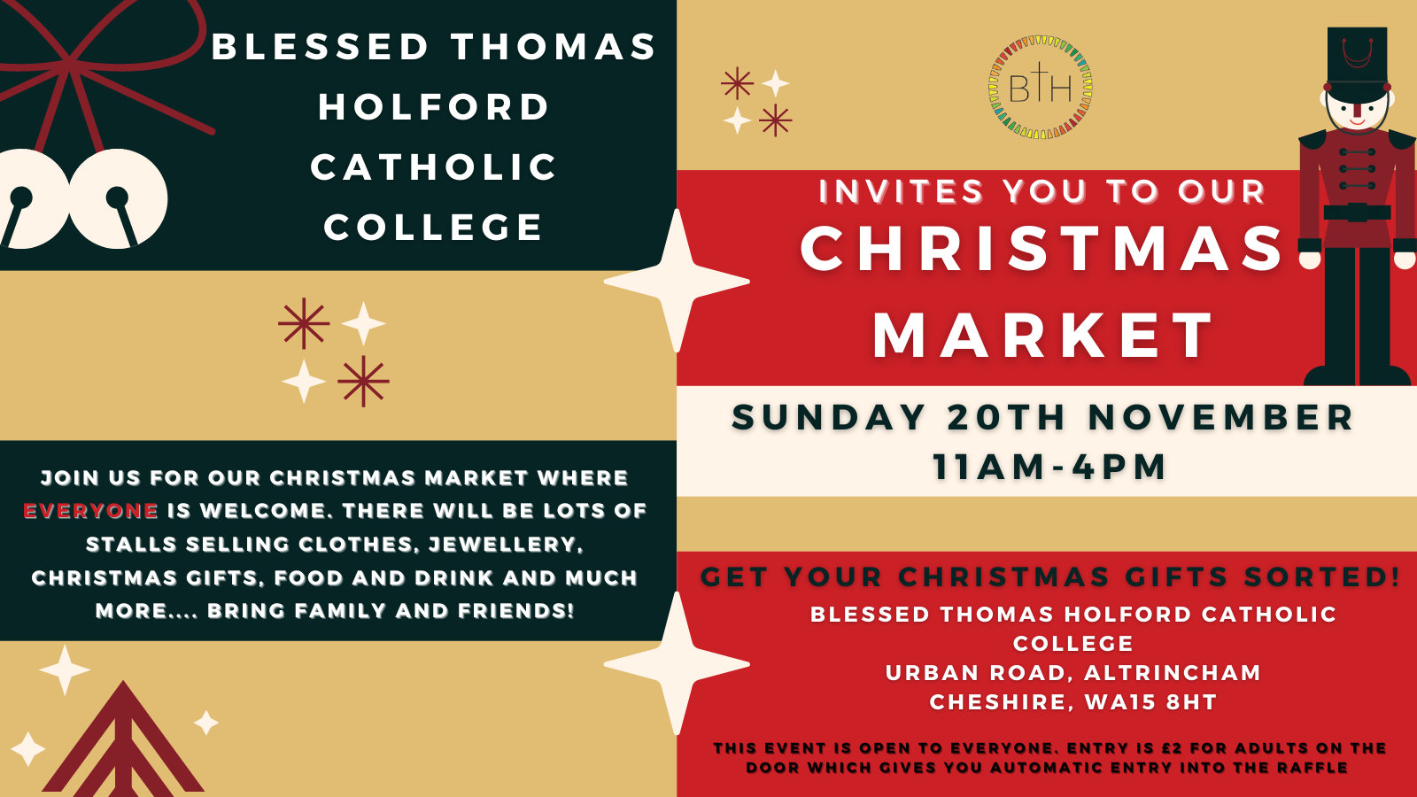 Blessed Thomas Holford Catholic College - Fundraising at BTHCC
