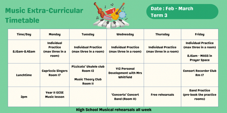 Blessed Thomas Holford Catholic College - Extra-Curricular