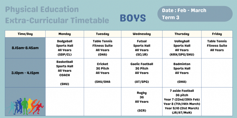 Blessed Thomas Holford Catholic College - Extra-Curricular